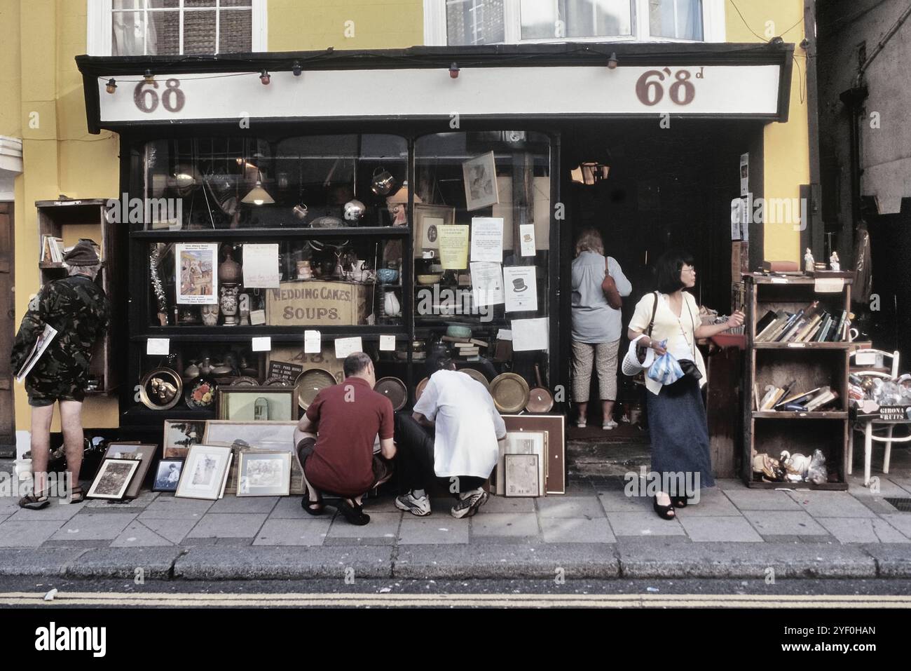 Roberts Rummage shop, High street, Old town, Hastings, East Sussex ...