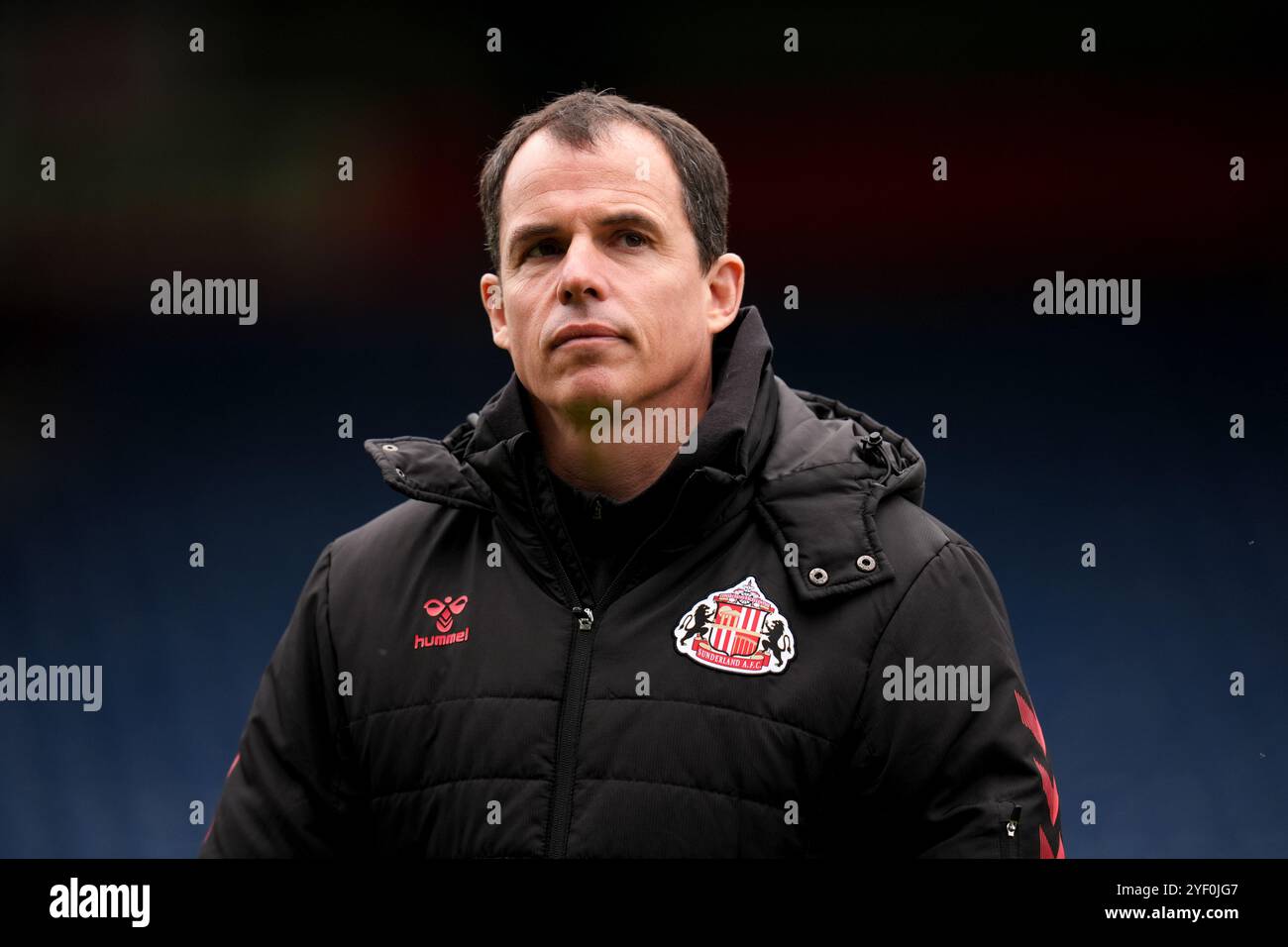 Sunderland manager Regis Le Bris during the Sky Bet Championship match ...