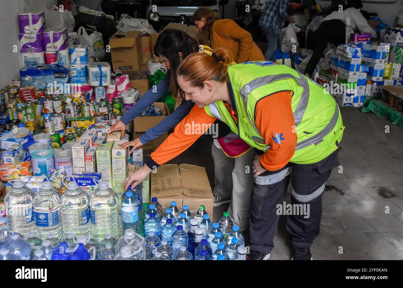 Madrid, Madrid, SPAIN. 2nd Nov, 2024. The people of Madrid are turning ...
