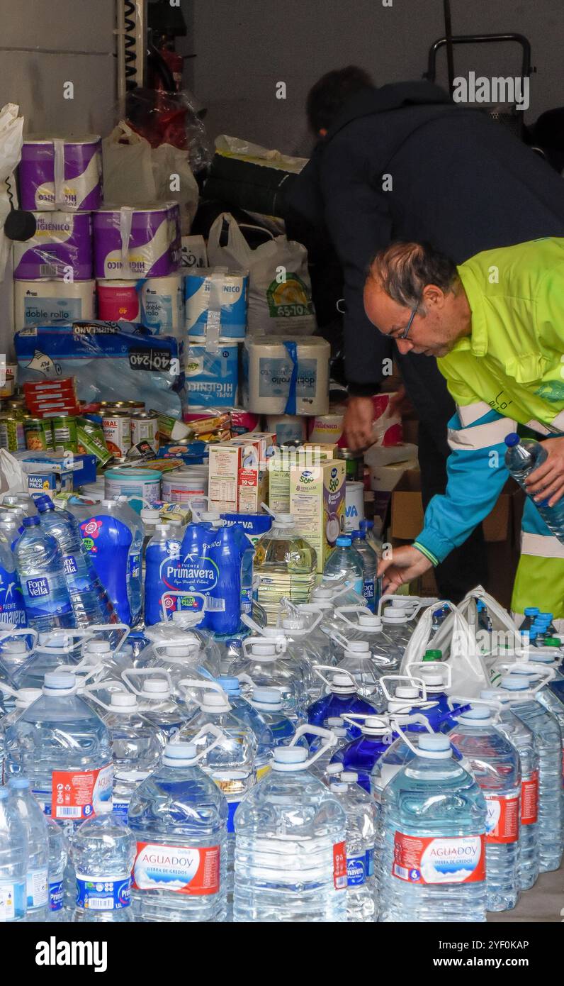 Madrid, Madrid, SPAIN. 2nd Nov, 2024. The people of Madrid are turning ...