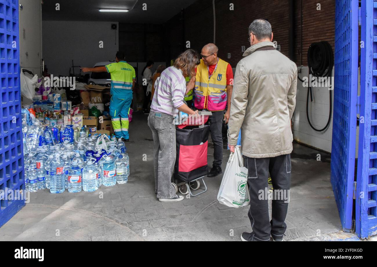 Madrid, Madrid, SPAIN. 2nd Nov, 2024. The people of Madrid are turning ...