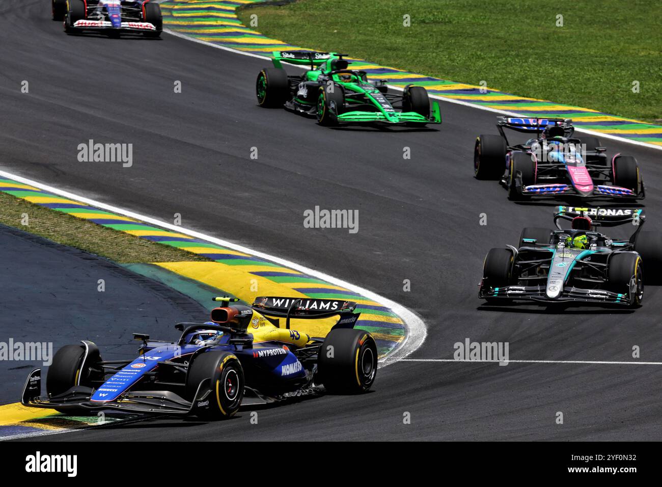 Sao Paulo, Brazil. 02nd Nov, 2024. Franco Colapinto (ARG) Williams Racing FW46. 02.11.2024 ...