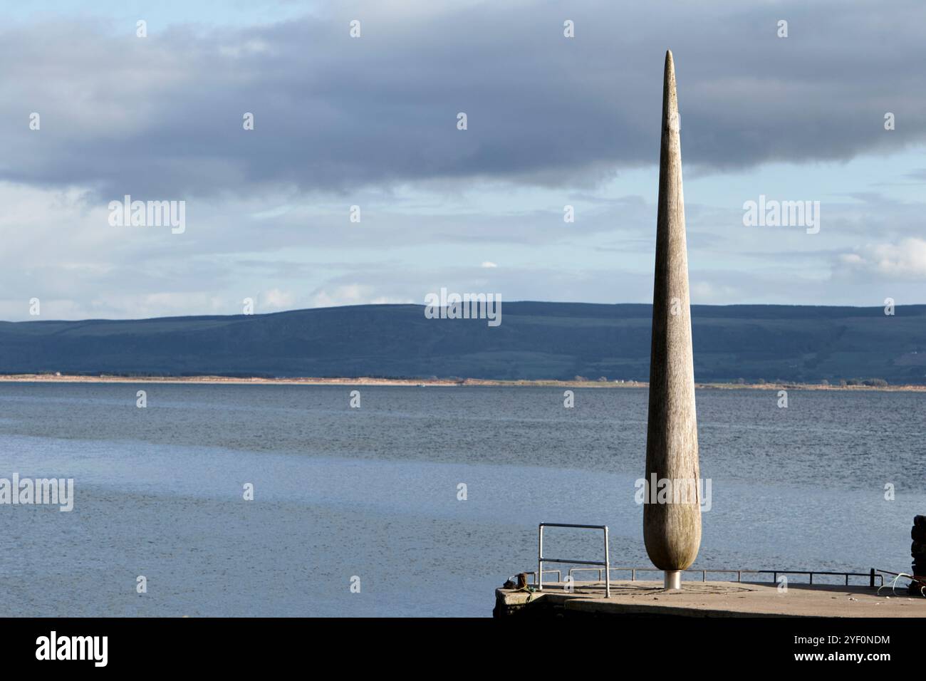 The Fid Emigration Monument by locky morris moville old stone pier ...