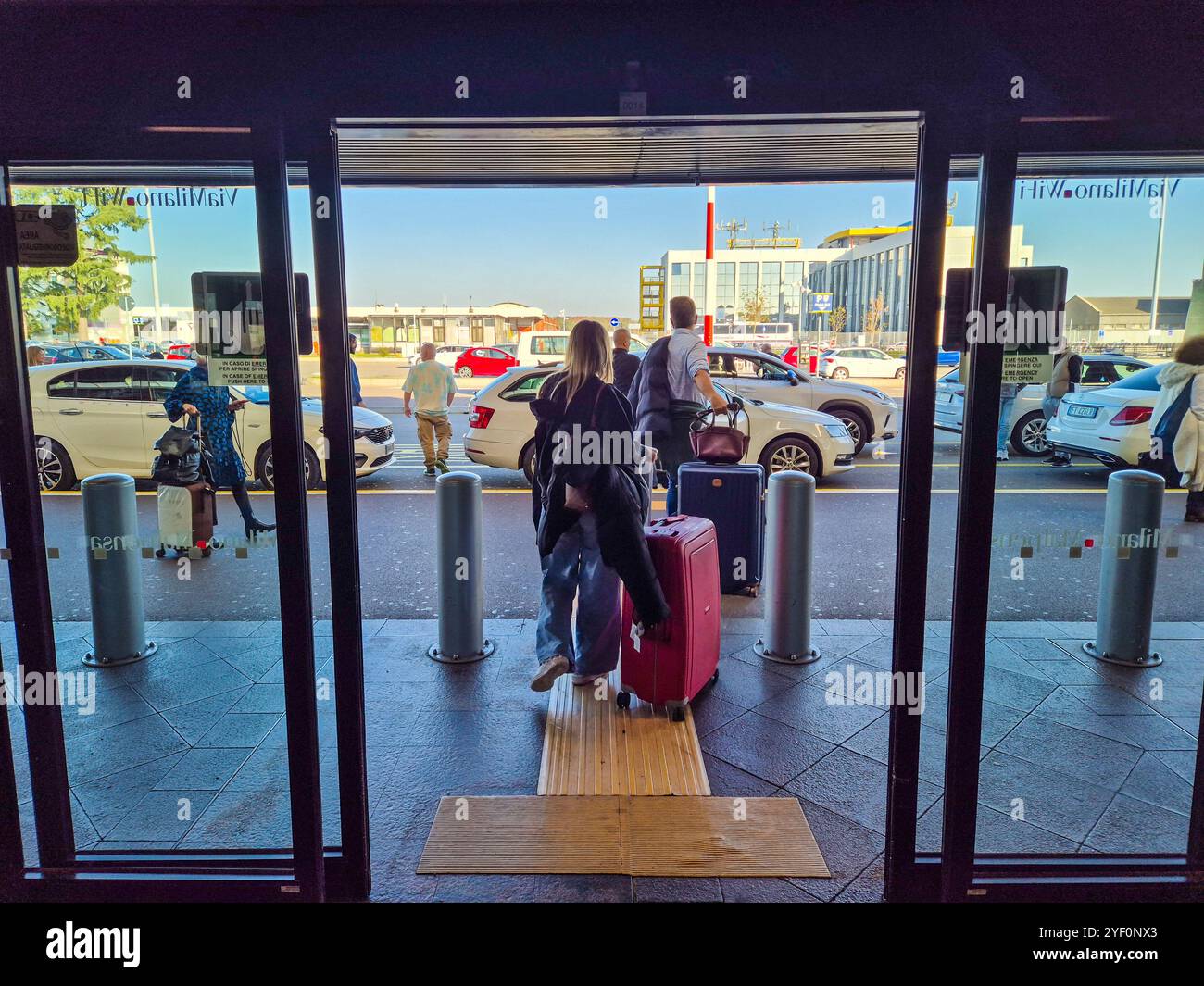 Italy, Milan, Malpensa Airport Terminal 2, Silvio Berlusconi Airport ...