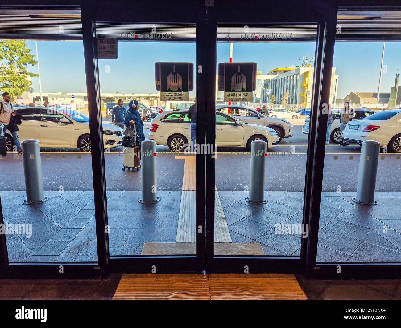 Italy, Milan, Malpensa Airport Terminal 2, Silvio Berlusconi Airport ...