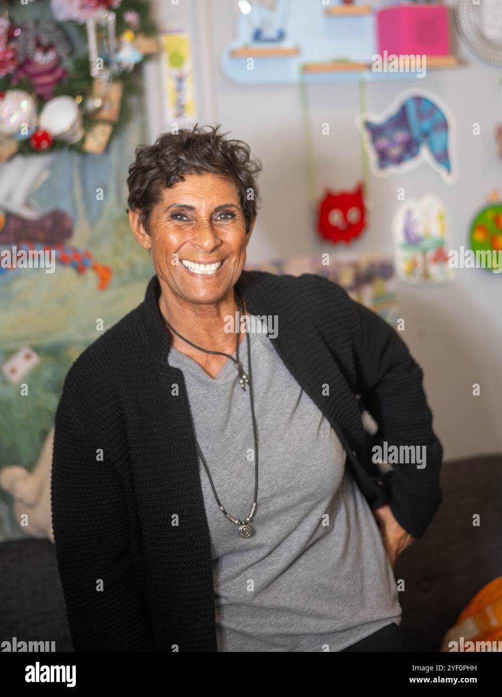 Brentwood, UK. 2nd Nov, 2024. Fatima Whitbread MBE - who held the world ...