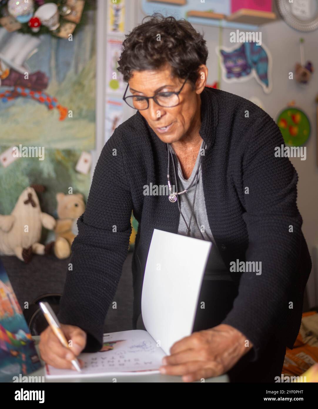 Brentwood, UK. 2nd Nov, 2024. Fatima Whitbread MBE - who held the world ...