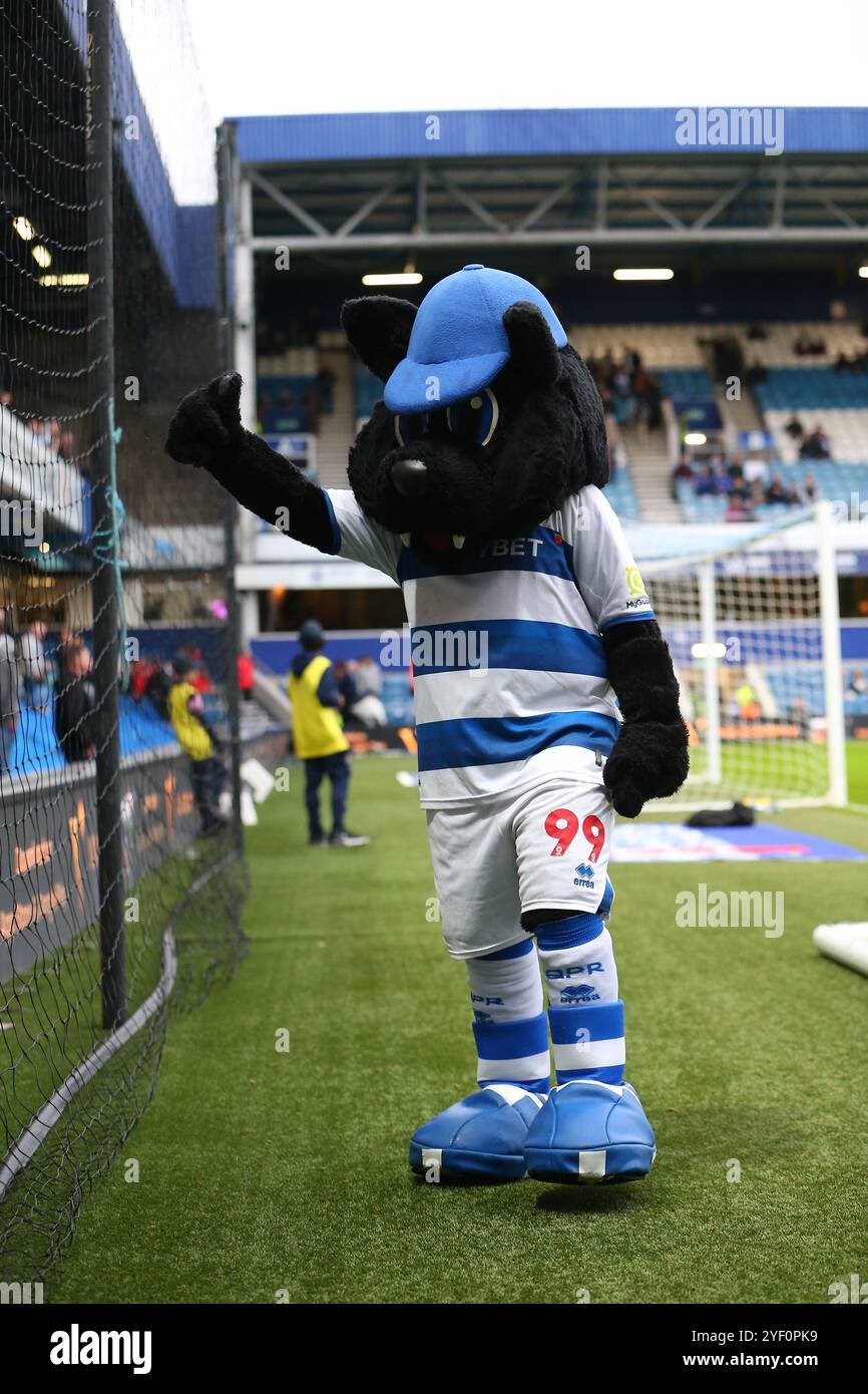 2nd November 2024; Loftus Road Stadium, Shepherds Bush, West London ...