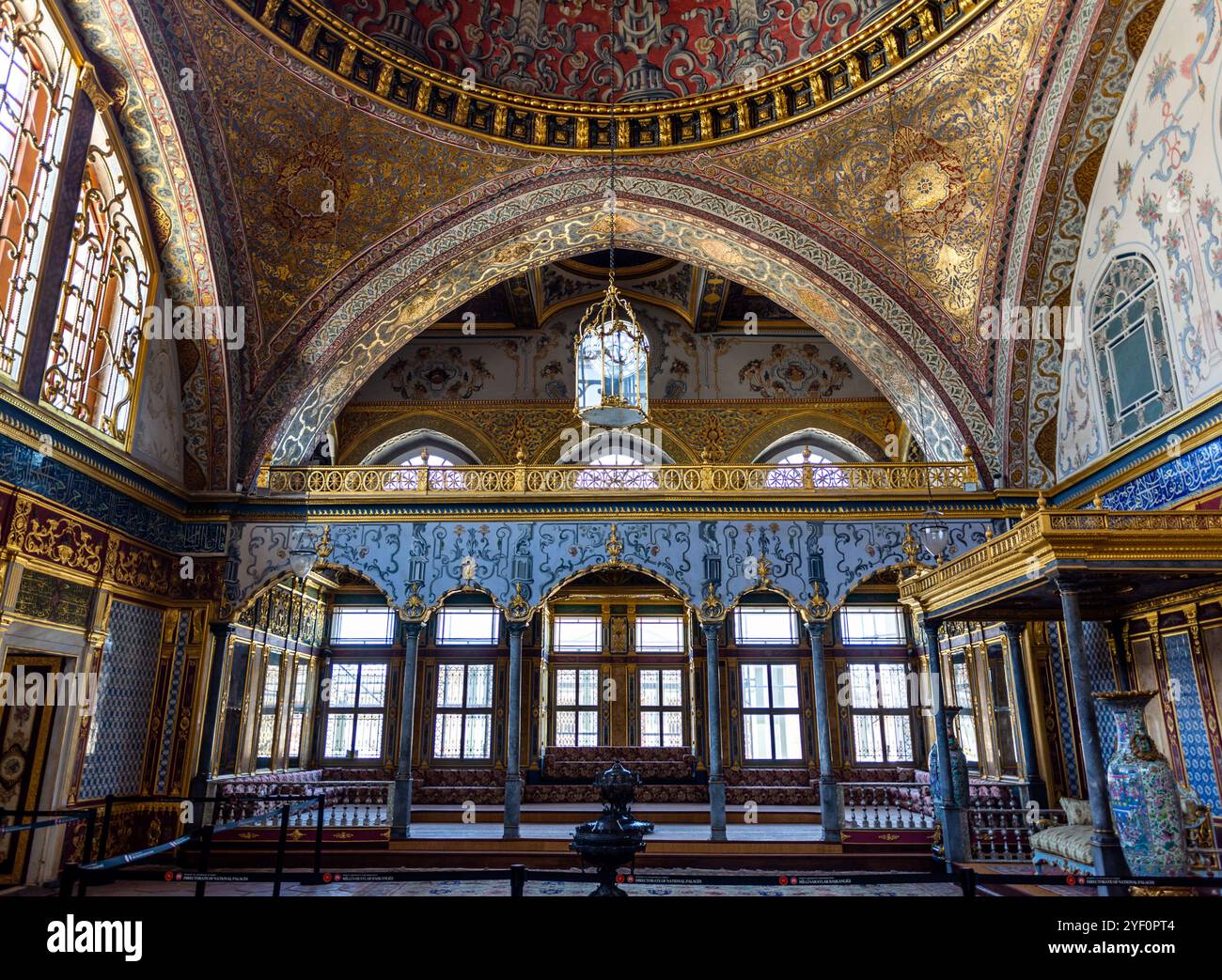 Topkapi Palace's Harem Imperial Hall in Istanbul, Turkey Stock Photo - Alamy