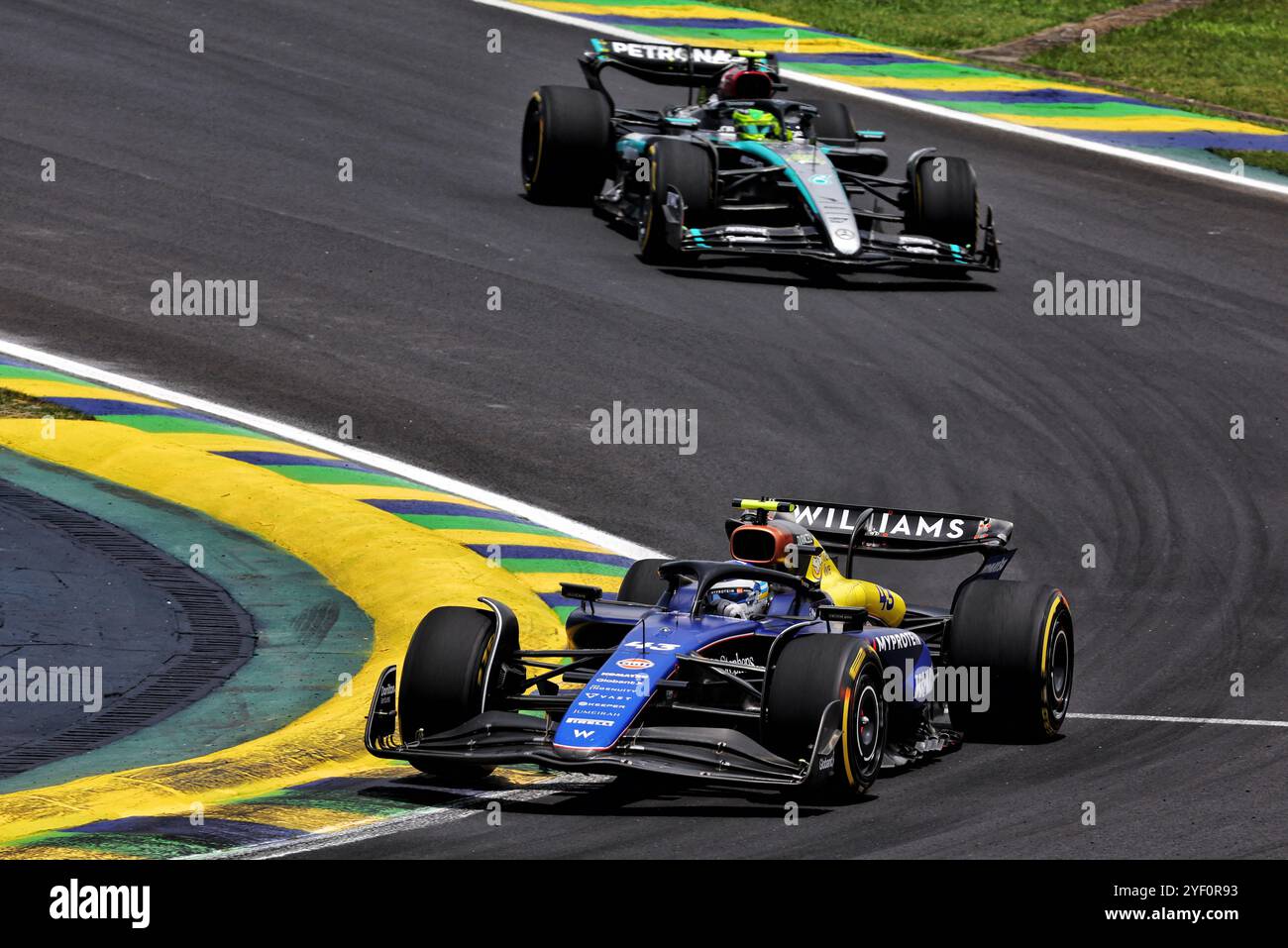Sao Paulo, Brazil. 02nd Nov, 2024. Franco Colapinto (ARG) Williams Racing FW46. 02.11.2024 ...
