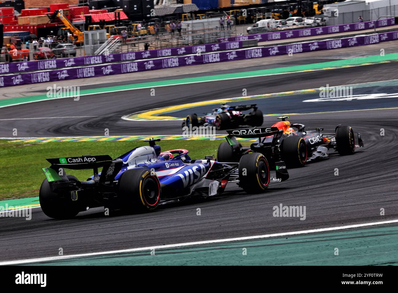 Sao Paulo, Brazil. 02nd Nov, 2024. Liam Lawson (NZL) RB VCARB 01. 02.11 ...