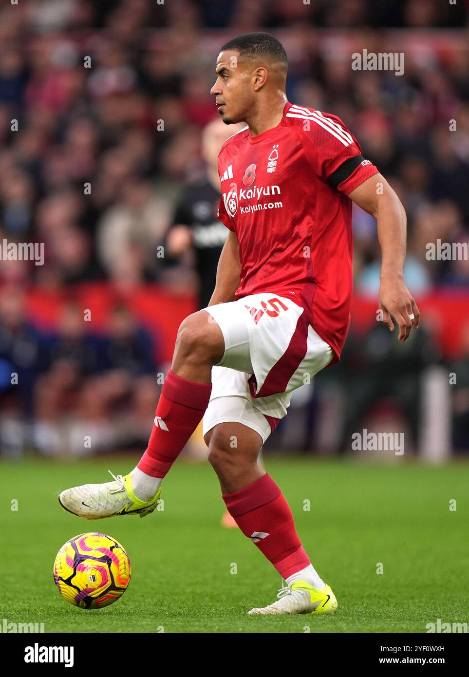 Nottingham Forest's Murillo in action during the Premier League match ...