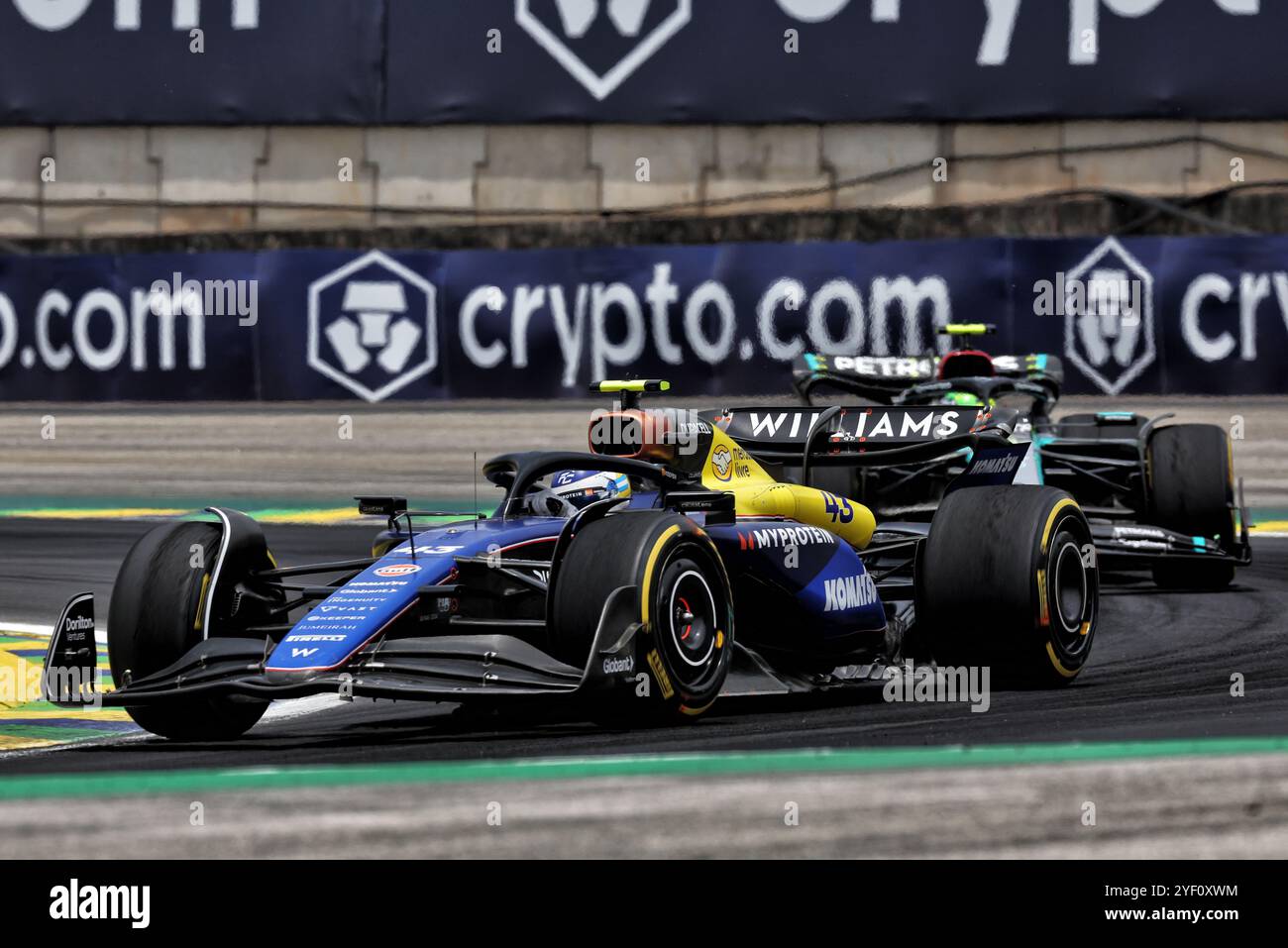 Sao Paulo, Brazil. 02nd Nov, 2024. Franco Colapinto (ARG) Williams Racing FW46. Formula 1 World ...