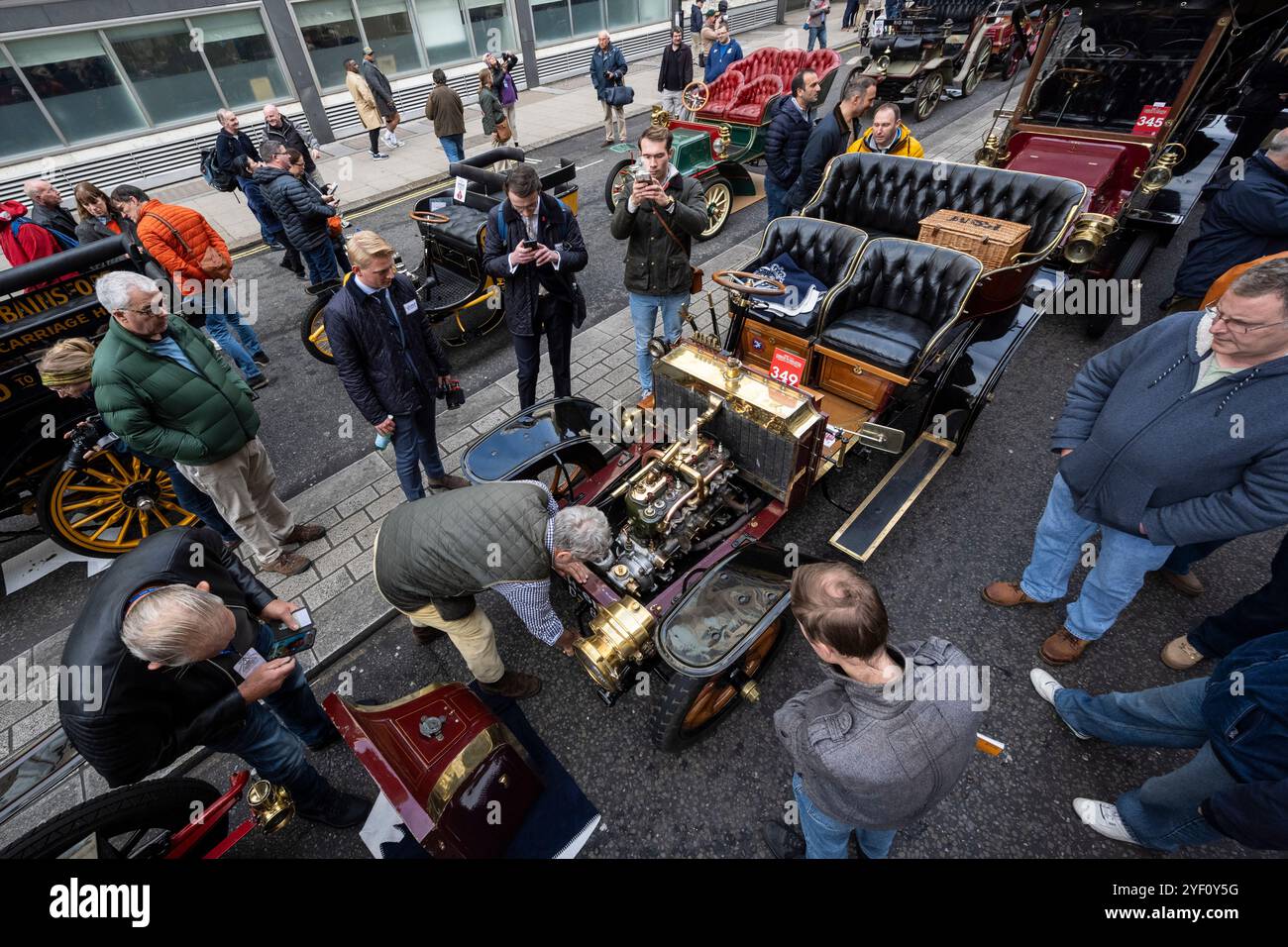 London, UK. 2 November 2024. A general view at a display of veteran ...