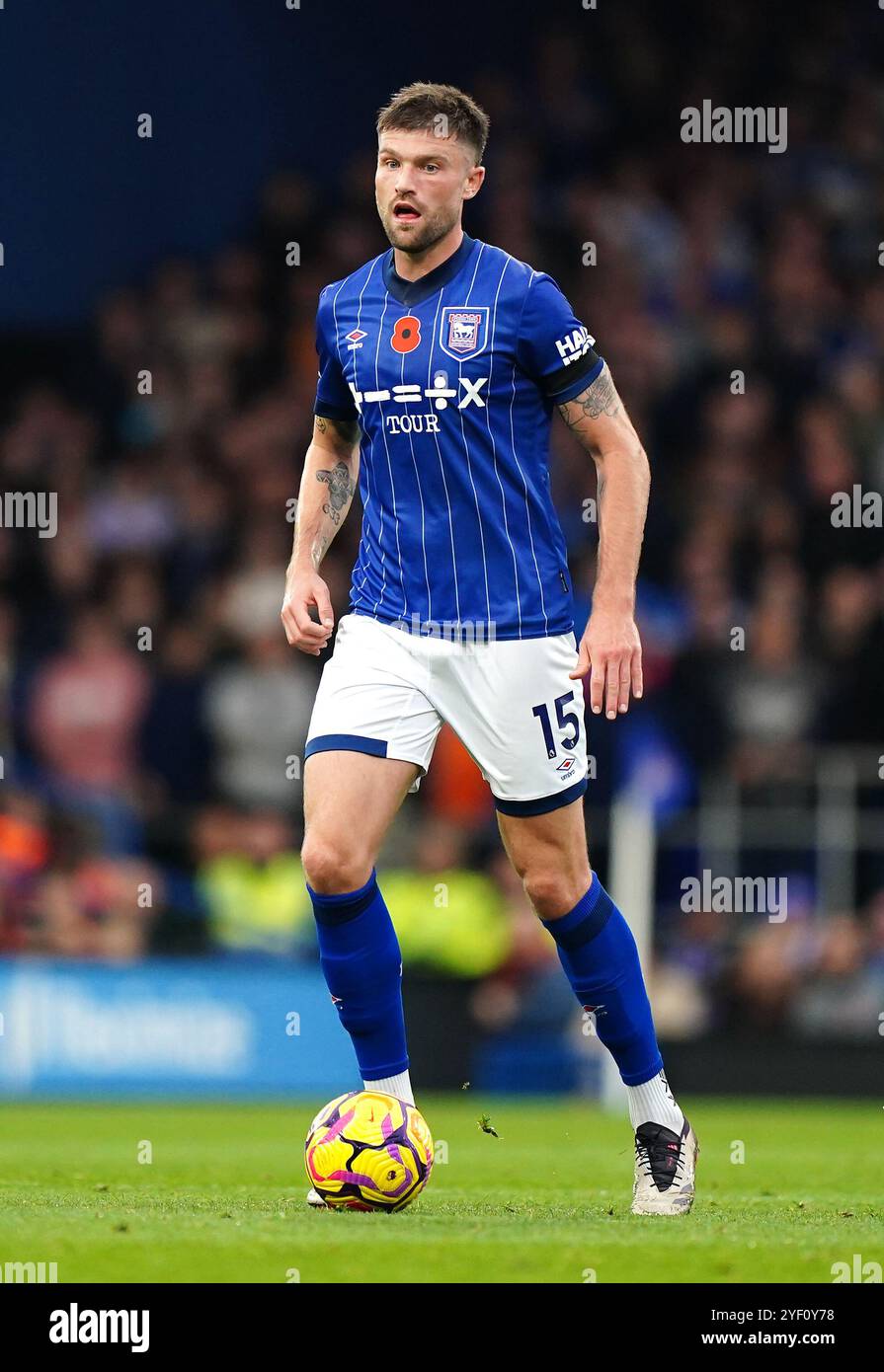 Ipswich Town's Cameron Burgess during the Premier League match at ...