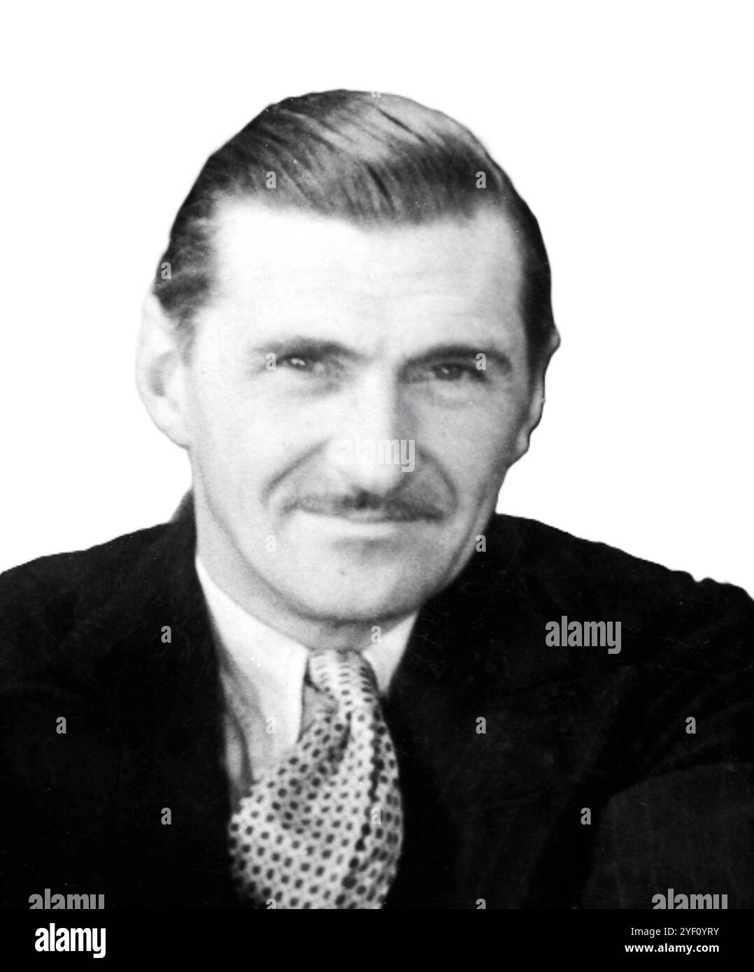 British cinematographer BASIL EMMOTT candid portrait in late 1934 ...