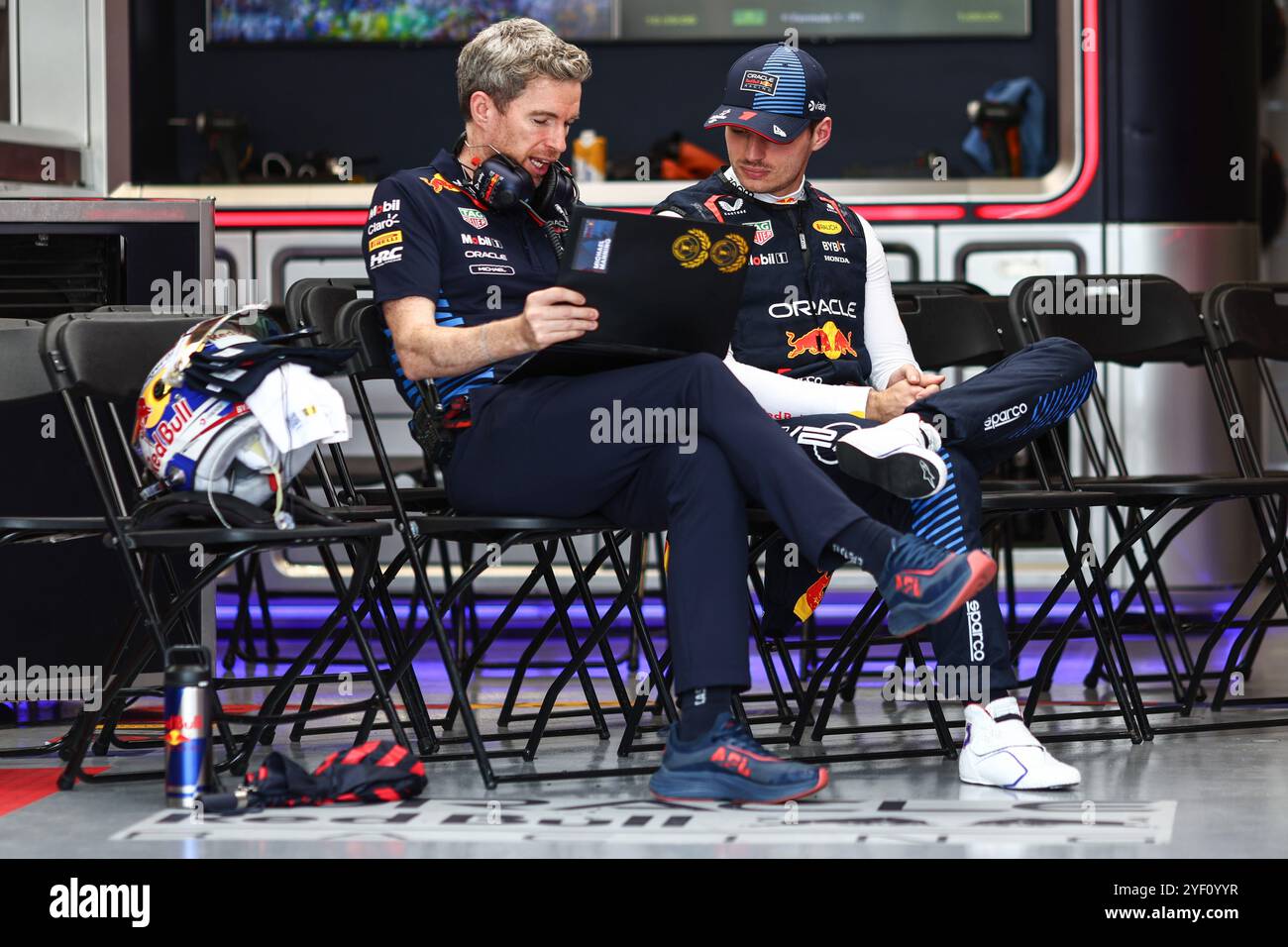 Sao Paulo, Brazil. 02nd Nov, 2024. Max Verstappen (NLD) Red Bull Racing ...