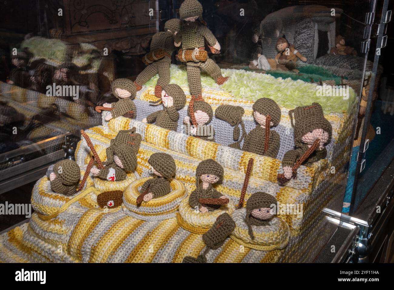 The Longest Yarn exhibition at the Royal Garrison Church of All Saints ...