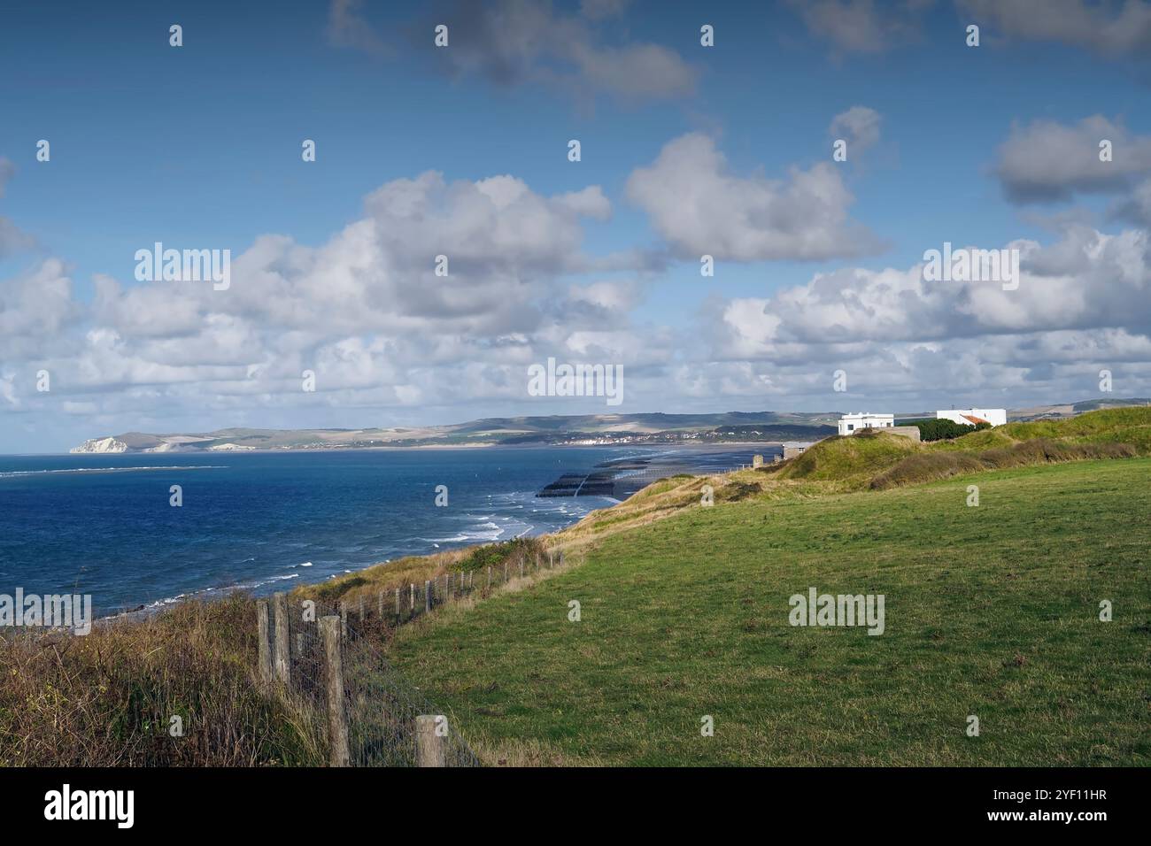 the French channel coast between Cap Gris-Nez and Cap Blanc-Nez, Côte d ...