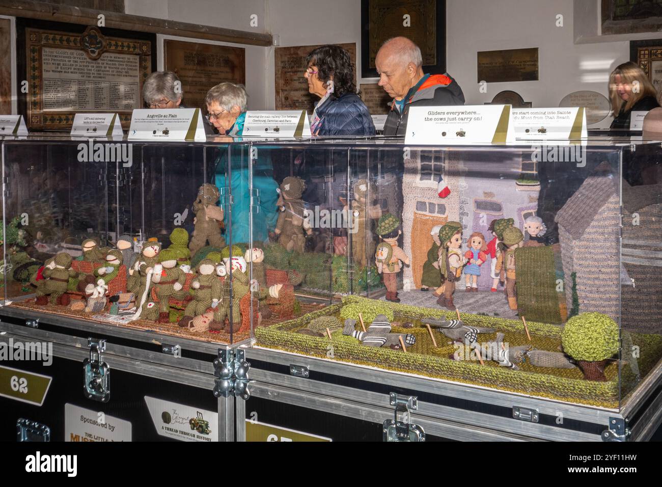 The Longest Yarn exhibition at the Royal Garrison Church of All Saints ...