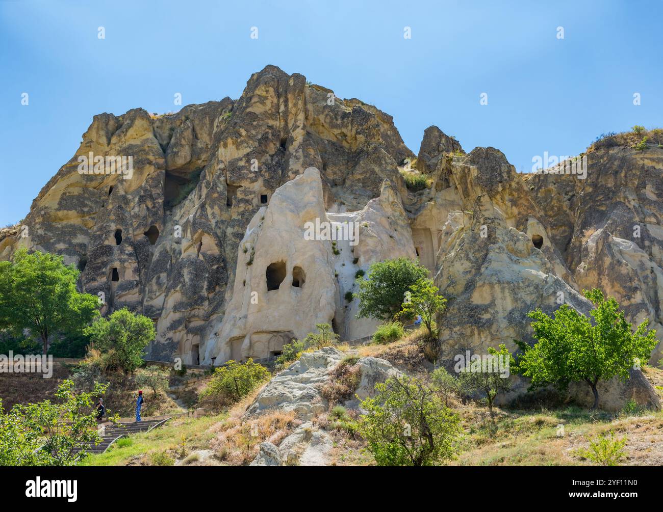 Cave Churches at Goreme Open Air Museum in Rose Valley Cappadocia ...