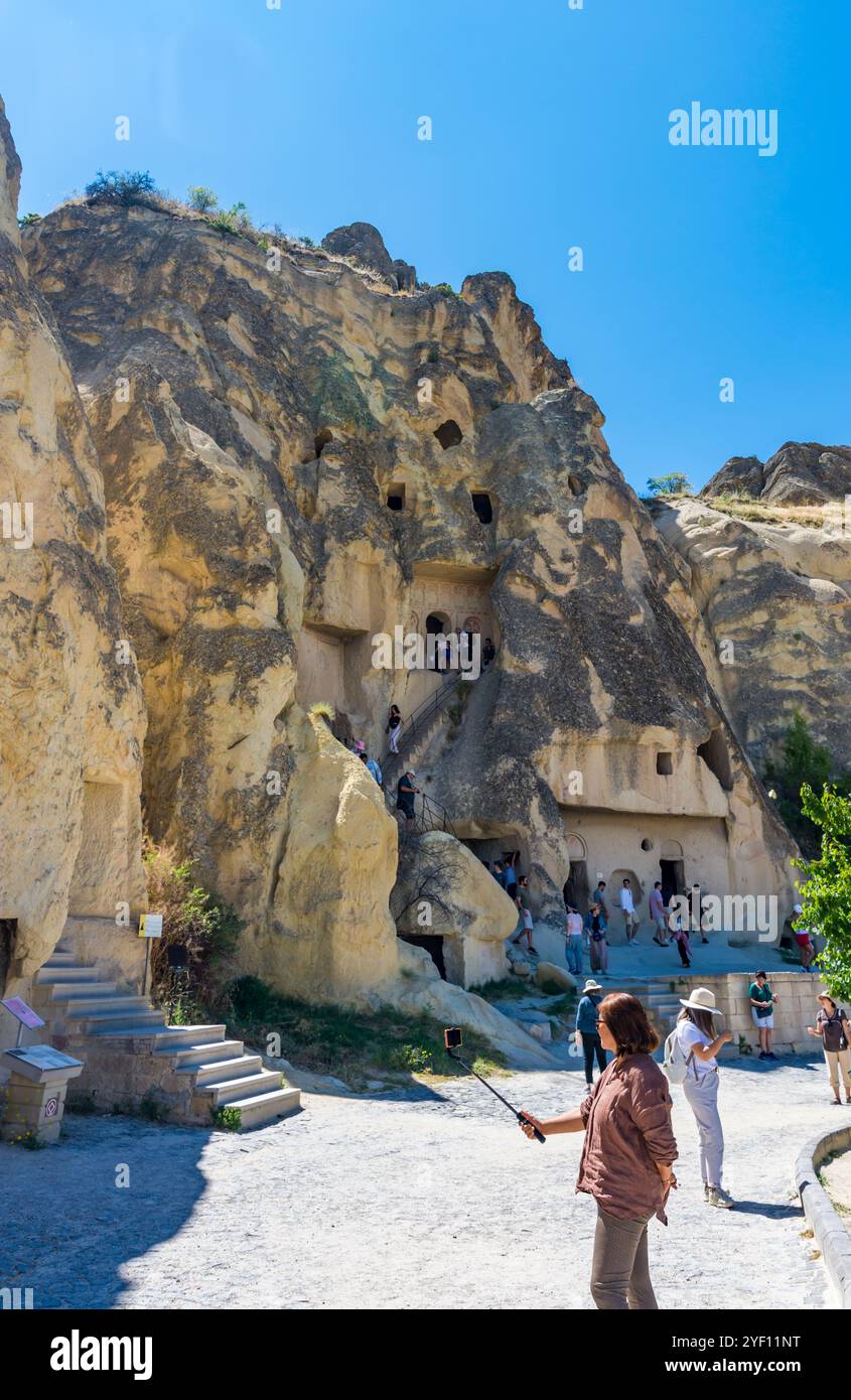 Cave Churches at Goreme Open Air Museum in Rose Valley Cappadocia ...