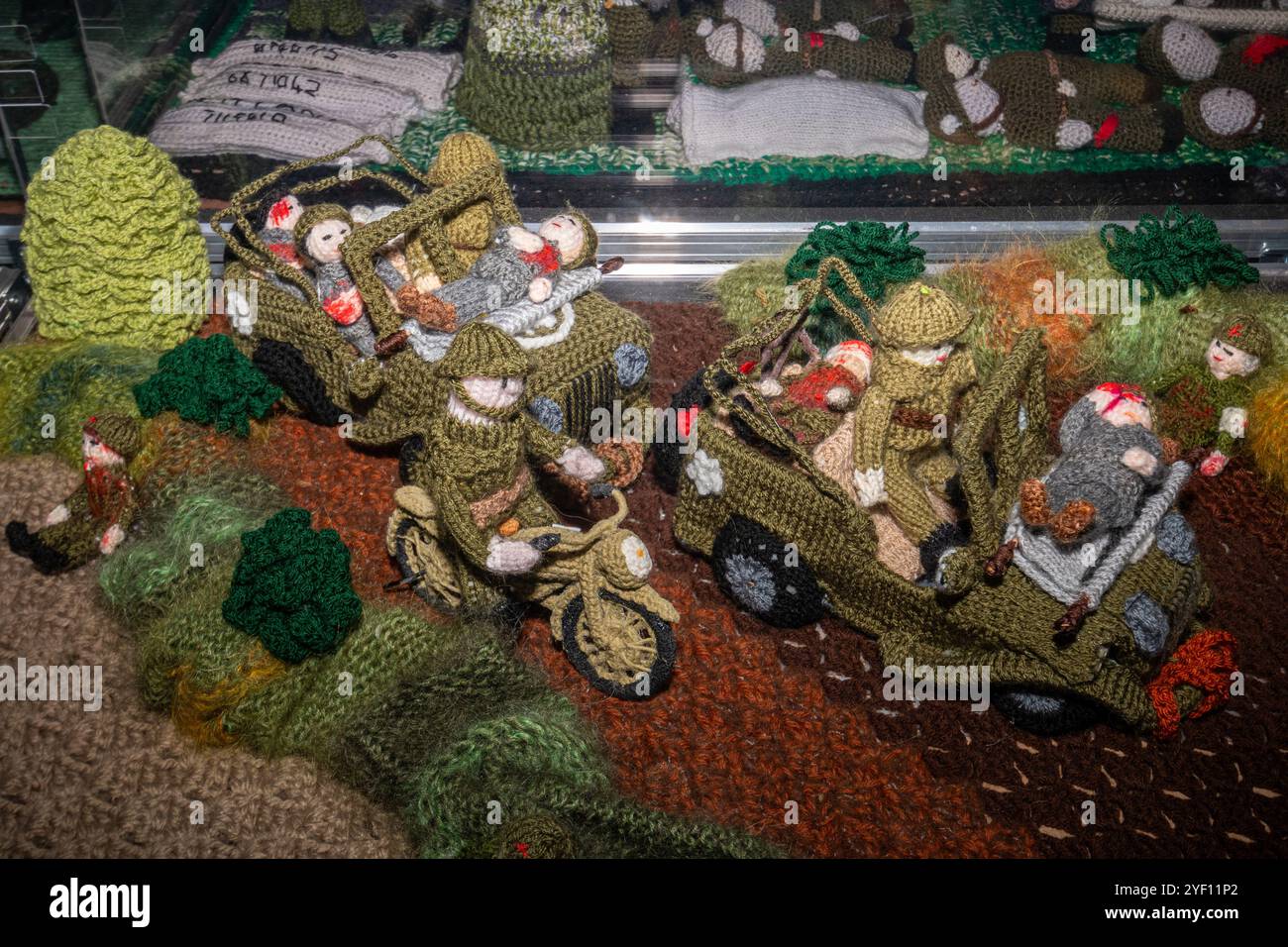 The Longest Yarn exhibition at the Royal Garrison Church of All Saints ...