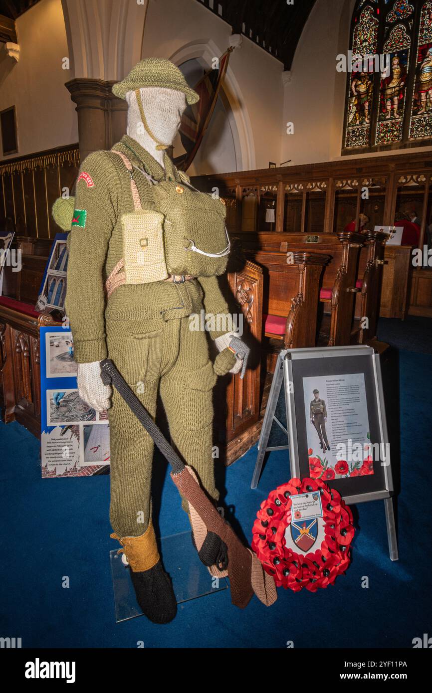 The Longest Yarn exhibition at the Royal Garrison Church of All Saints ...