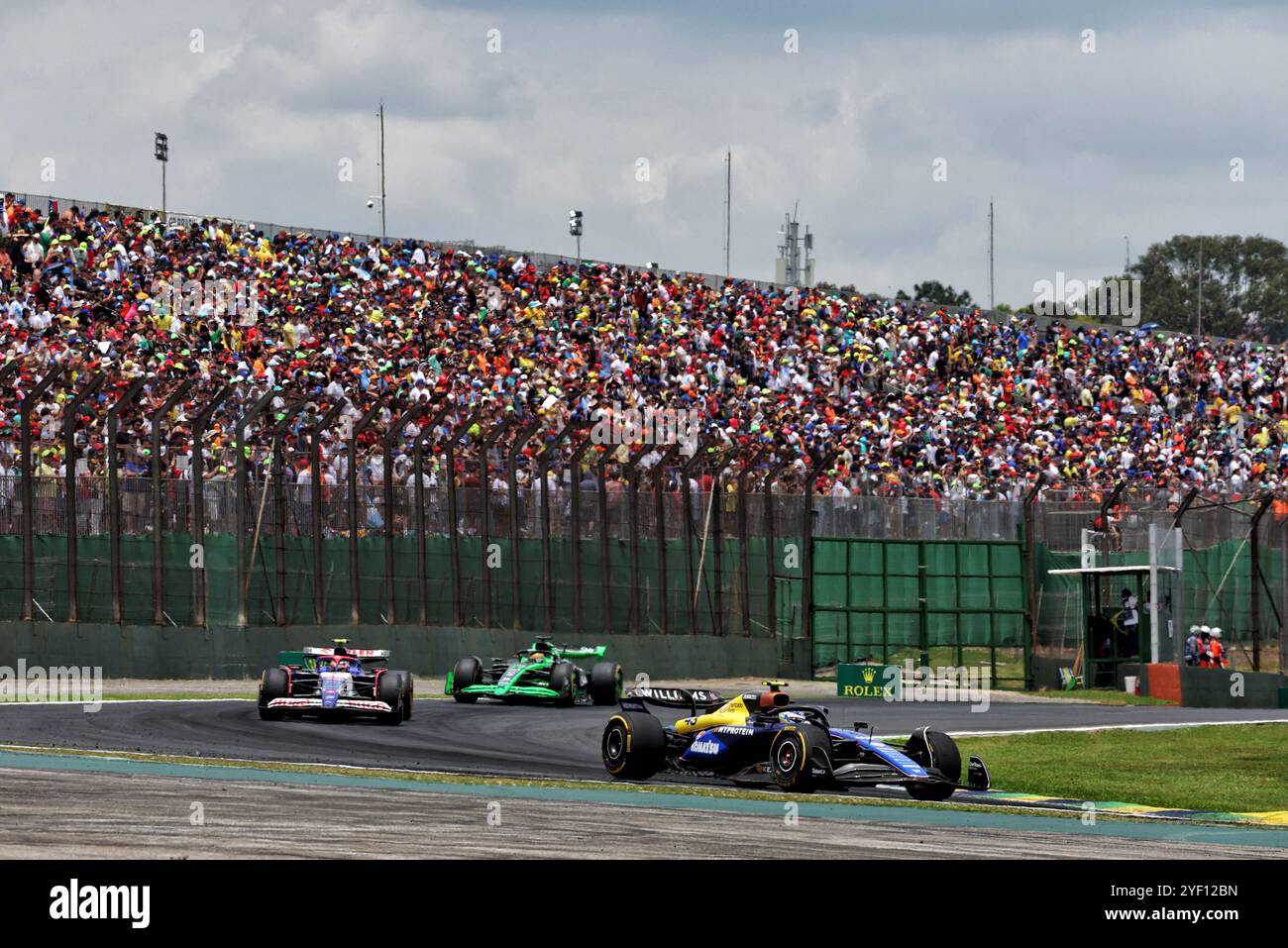 Sao Paulo, Brazil. 02nd Nov, 2024. Franco Colapinto (ARG) Williams Racing FW46. Formula 1 World ...