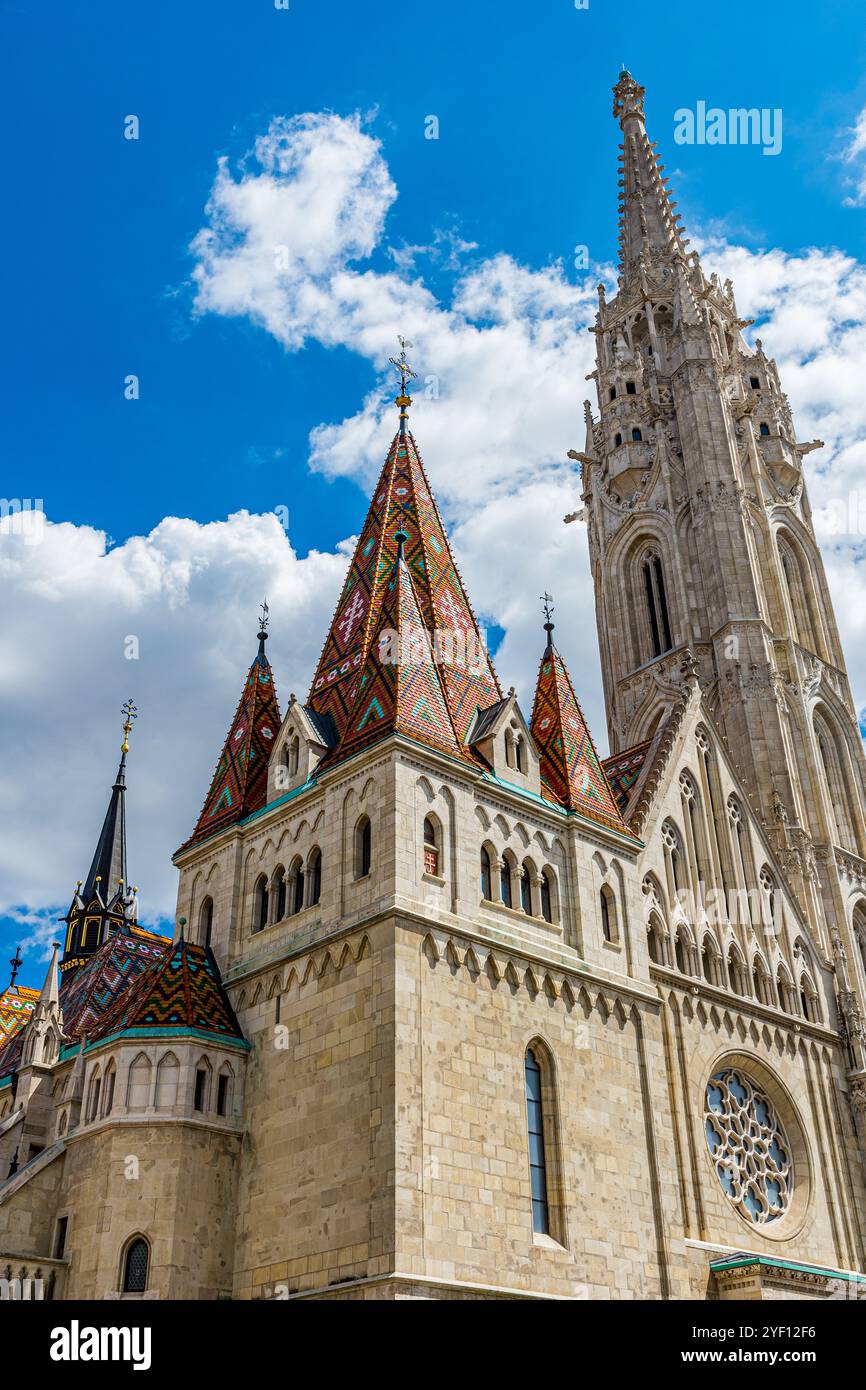 The Church of Our Lady of Buda Castle (Matthias Church) - Beautiful Neo ...