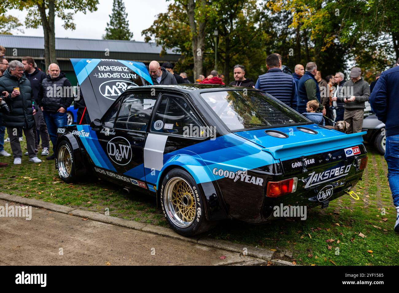 Zakspeed Team - Ford Escort Mk 2, on display at the Bicester Heritage ...