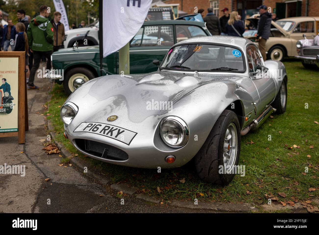 2002 Ginetta G4, on display at the Bicester Heritage Scramble on the ...