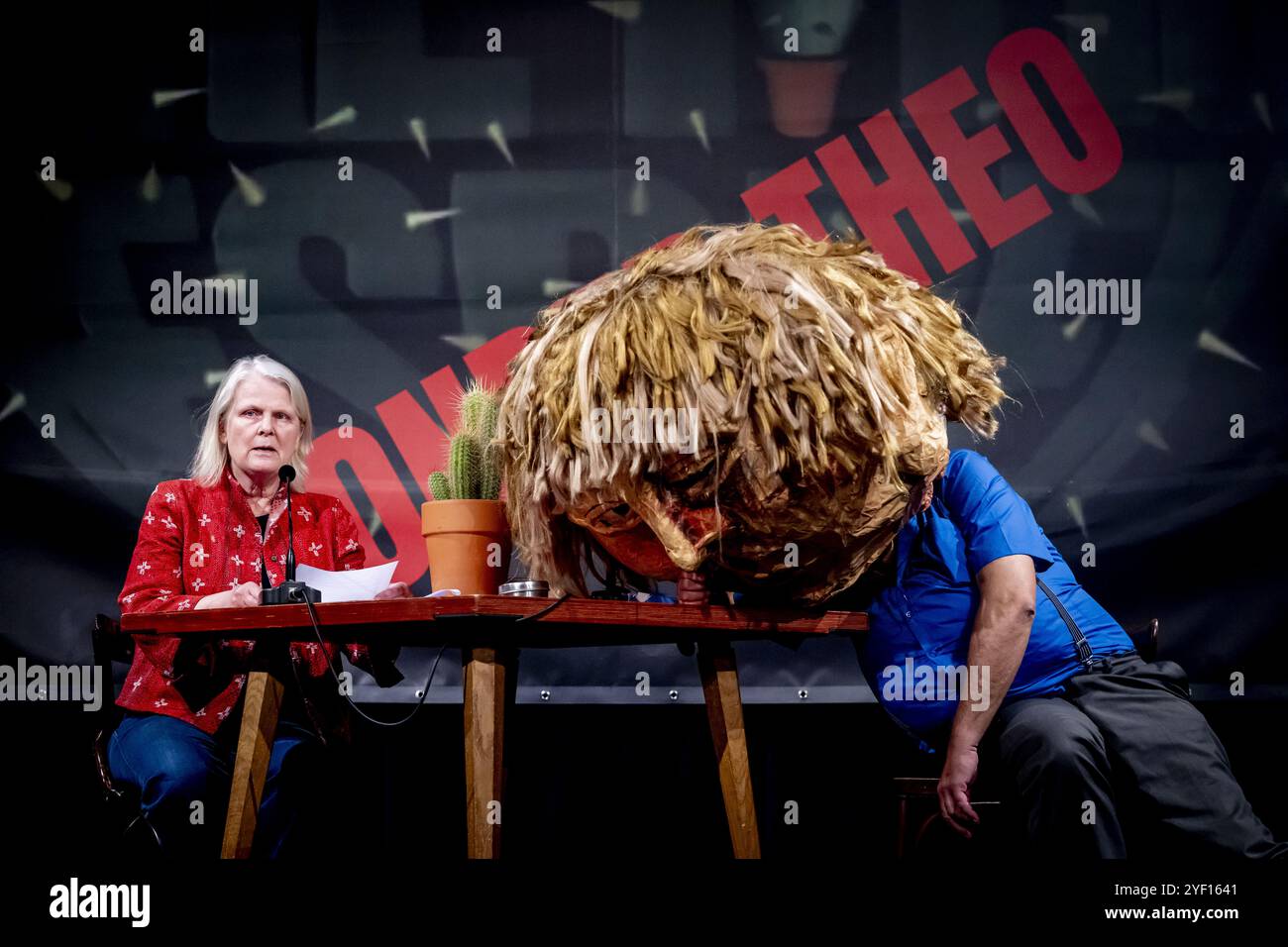 AMSTERDAM - Jantine van Gogh during a commemoration of Theo van Gogh in ...