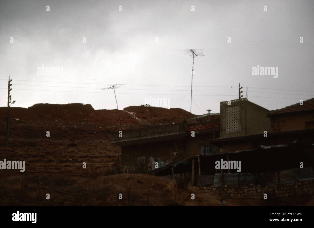 Lebanon Zahleh January 1982 Syrian Armed Forces after the Battle of ...