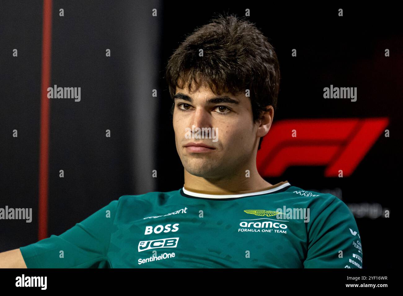 Sao Paulo, Brazil, 31 Oct 2024, Lance Stroll, from Canada competes for ...