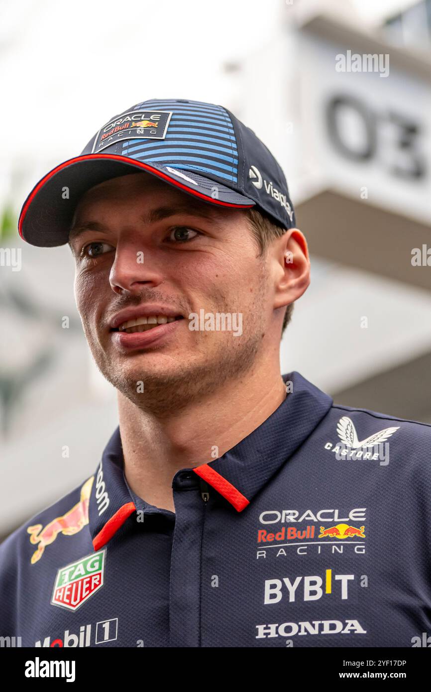Sao Paulo, Brazil, 31 Oct 2024, Max Verstappen, from Netherlands ...