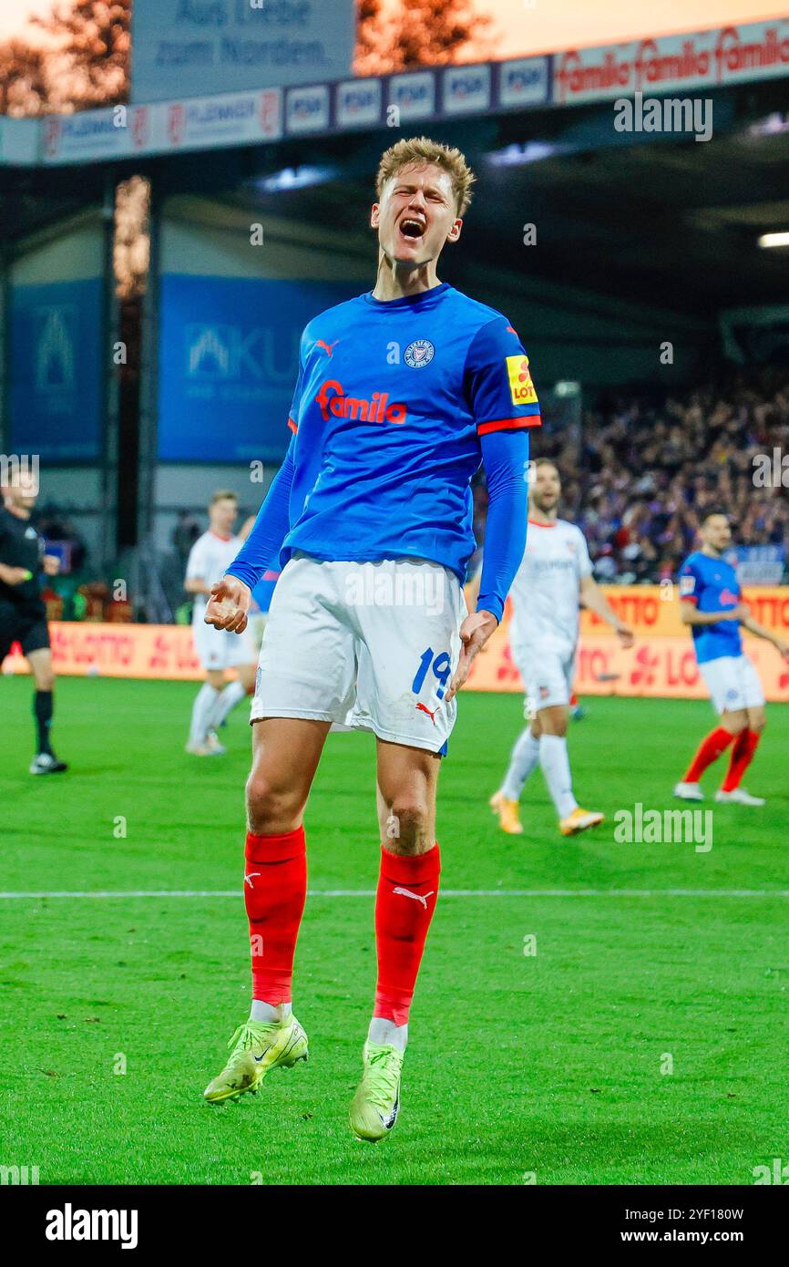 Kiel, Germany. 02nd Nov, 2024. Soccer: Bundesliga, Holstein Kiel - 1 ...