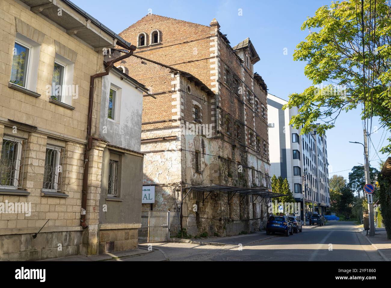 Chisinau, Moldova. October 25, 2024. external view of the historic old ...