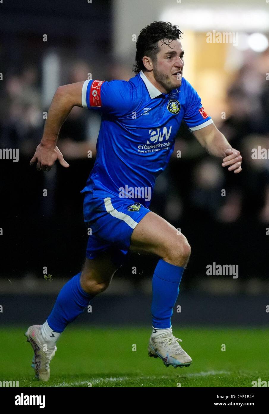 Gainsborough Trinity's Declan Howe during the Emirates FA Cup first ...