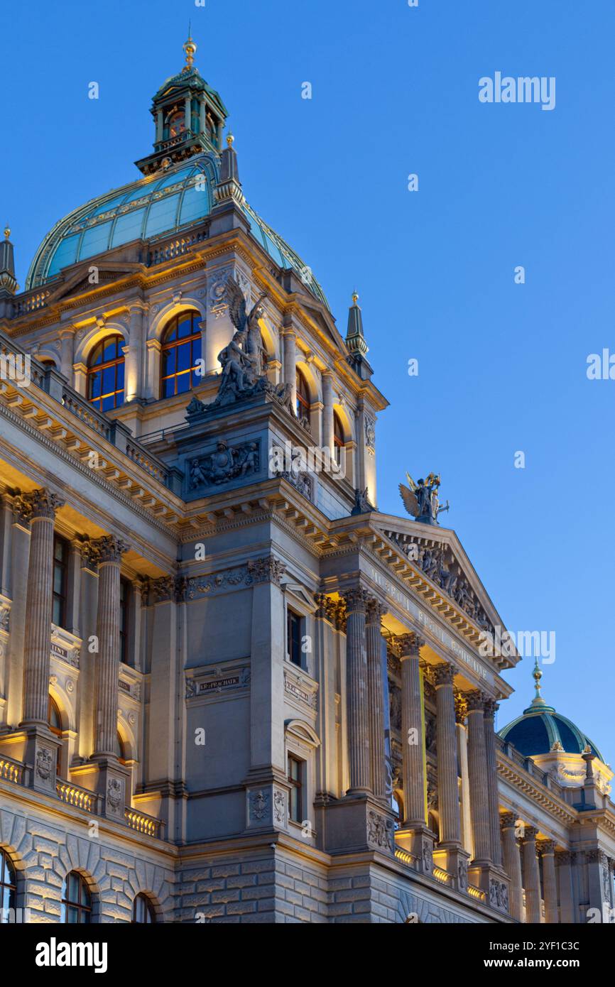 The National Museum (Národní Muzeum), located on Wenceslas Square in ...