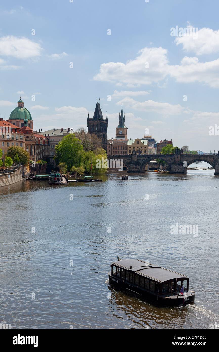 Prague, capital city of Czechia (Czech Republic) and the historical ...