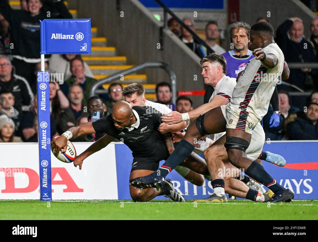2nd November 2024; Allianz Stadium, London, England: Autumn Rugby ...