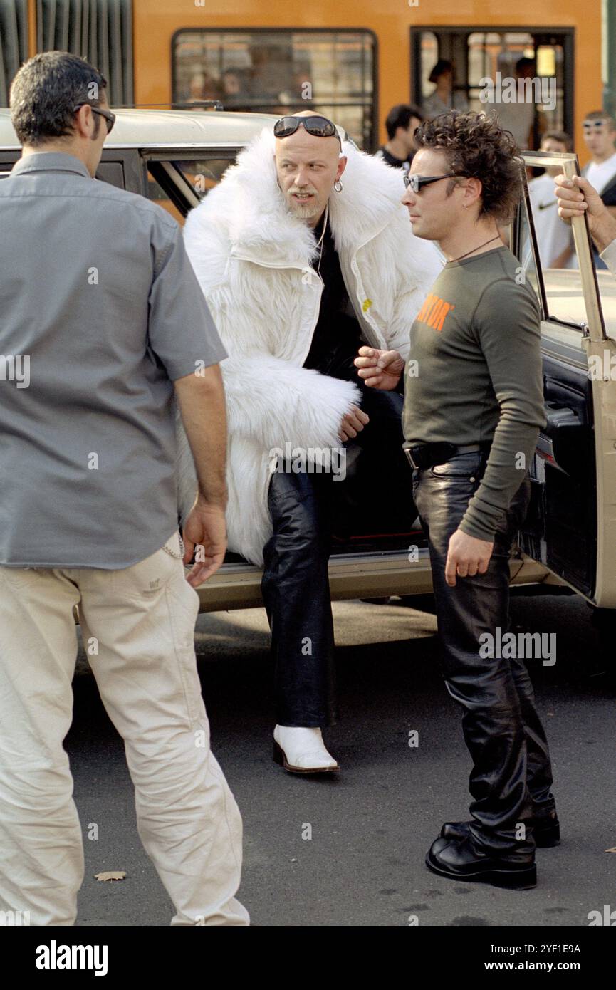 Milan Italy 07/07/1999: Pau - Paolo Bruni singer and Frankie - Franco ...