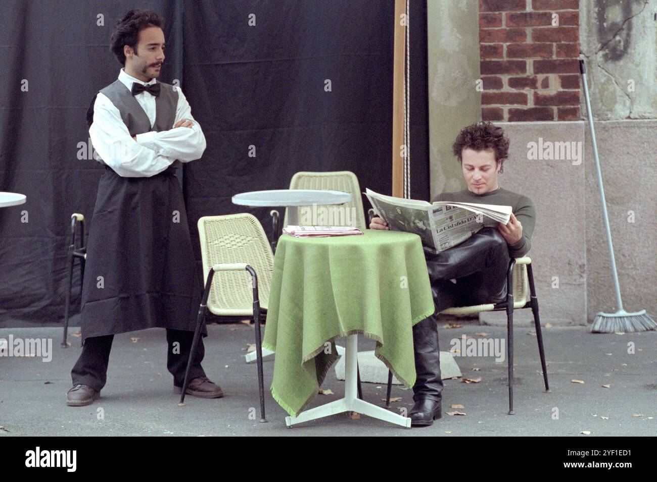 Milan Italy 07/07/1999: Frankie (Franco Li Causi) bassist of the ...