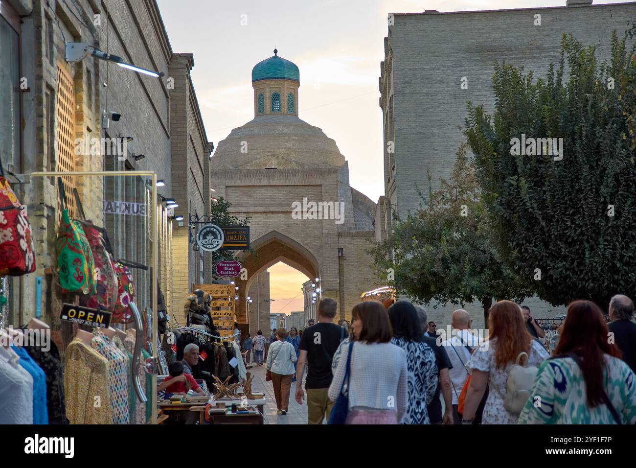 BUKHARA,UZBEKISTAN;SEPTEMBER,19,2024:The Toqi Sarrafon Bazaar in ...