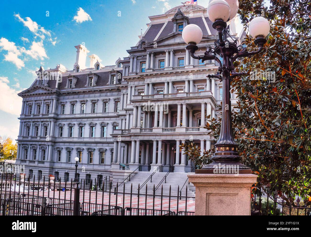 Dwight d eisenhower executive office building washington hi-res stock ...