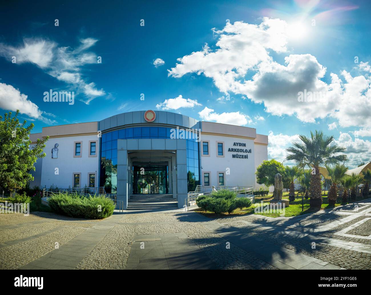 Aydin Archaeological Museum. The Museum contains statues, tombs ...