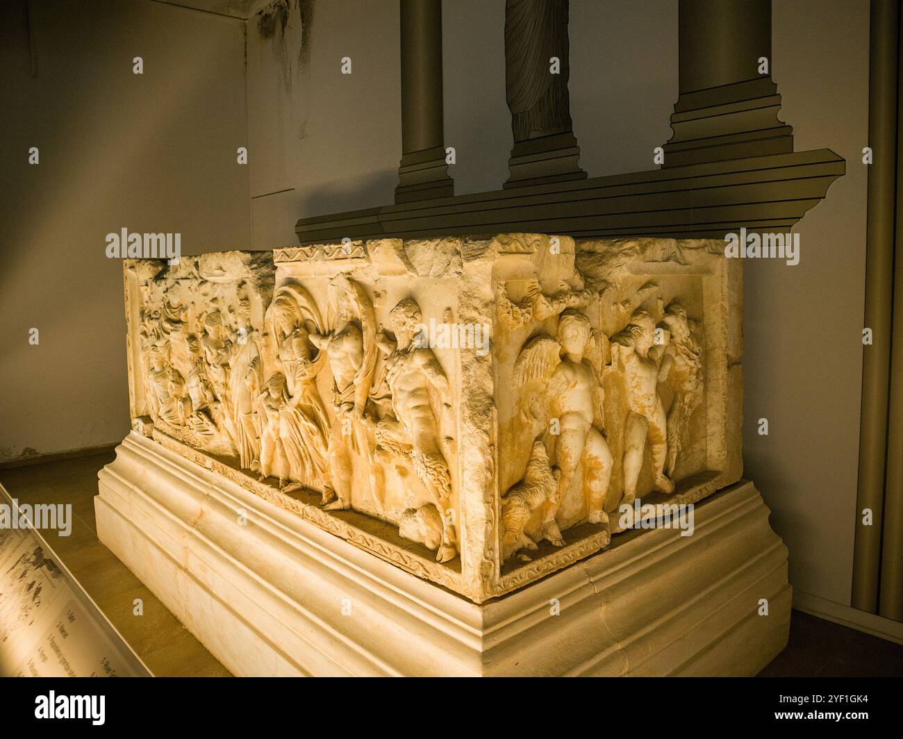 Aydin Archaeological Museum. The Museum contains statues, tombs ...