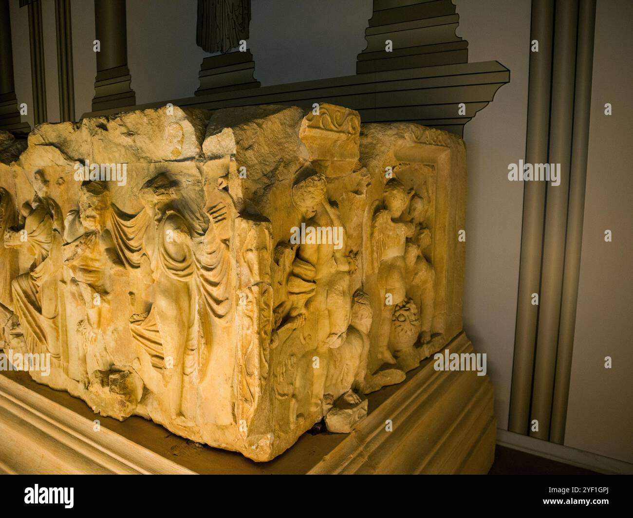 Aydin Archaeological Museum. The Museum contains statues, tombs ...