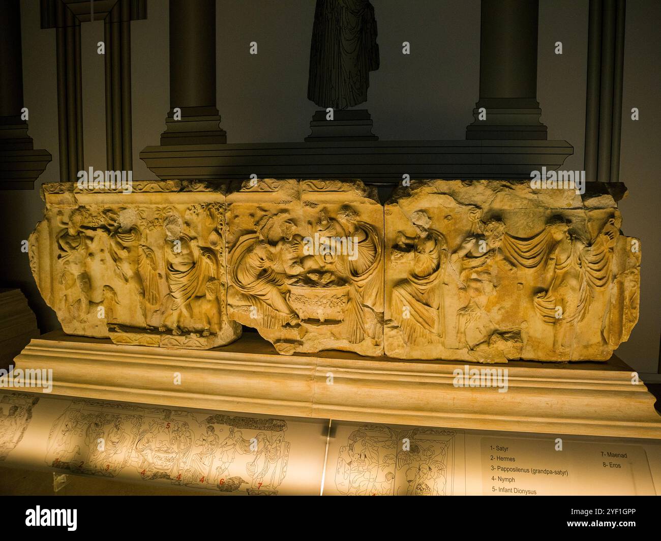 Aydin Archaeological Museum. The Museum contains statues, tombs ...